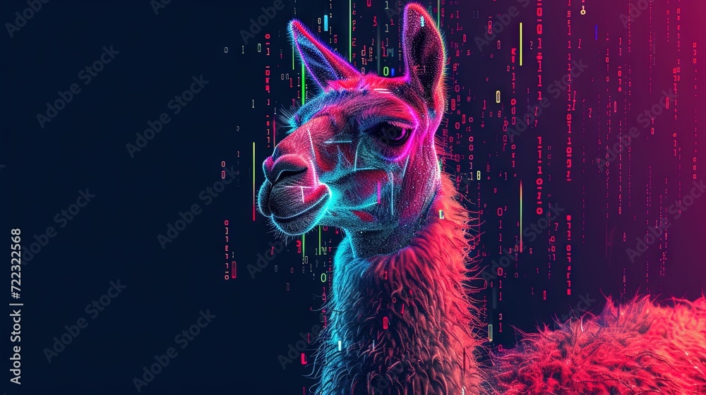 Llama concept for large language models in machine learning and ...