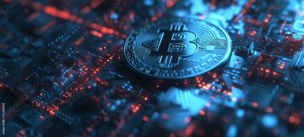 Translucent layers of cryptographic symbols intertwine, creating a ...