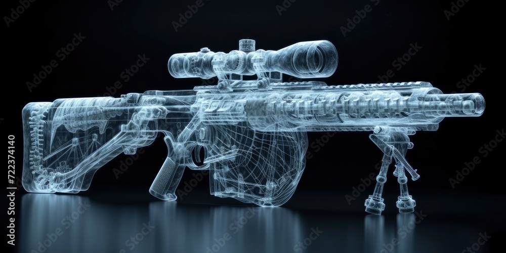 X-ray Vision, A Glimpse Inside a Modern Military Rifle through ...