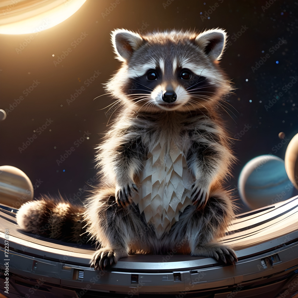 Have you ever seen the breathtaking sight of fluffy baby raccoons ...