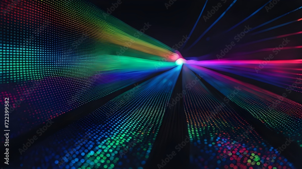 abstract background with lines, rgb screen, colorful digital screen ...