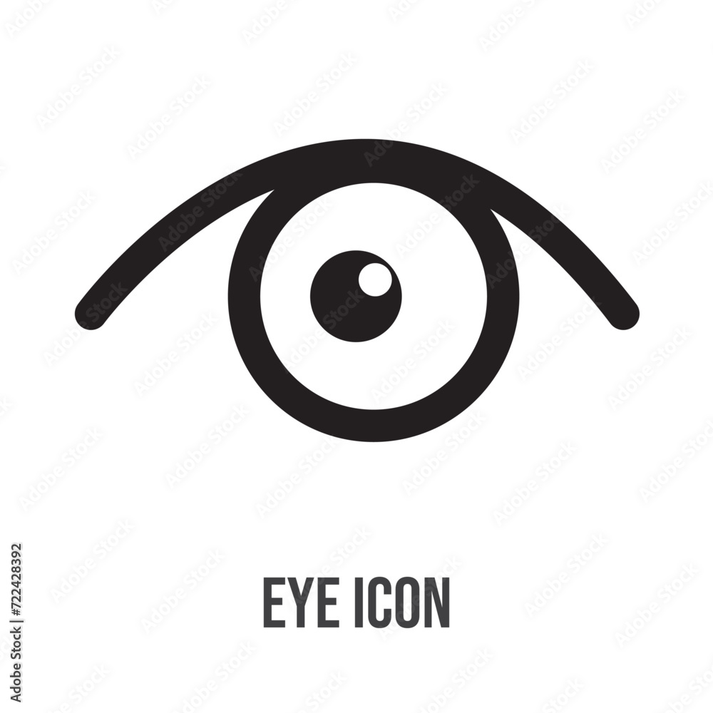 Eye icon set illustration. Eye sign and symbol. Look and Vision icon ...