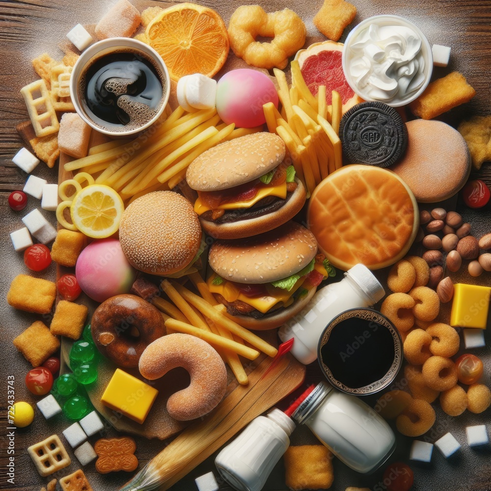 Dangers of Fast Food: Health Threats from Junk Food in Pictures ภาพถ่าย ...