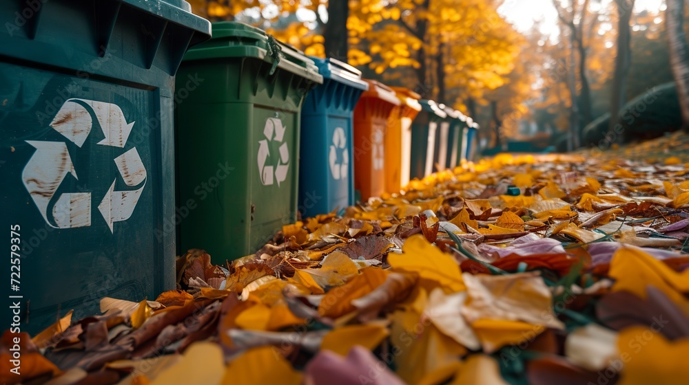 Waste management recycling center. Plastic disposal for waste ...