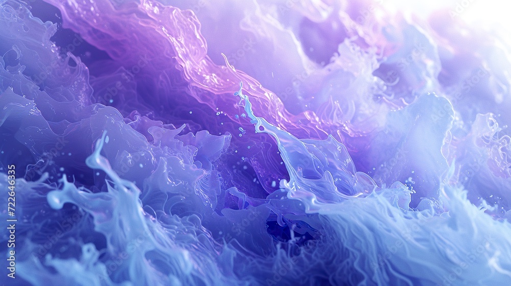 An abstract wallpaper of ethereal flow of colors in a 3D animated ...