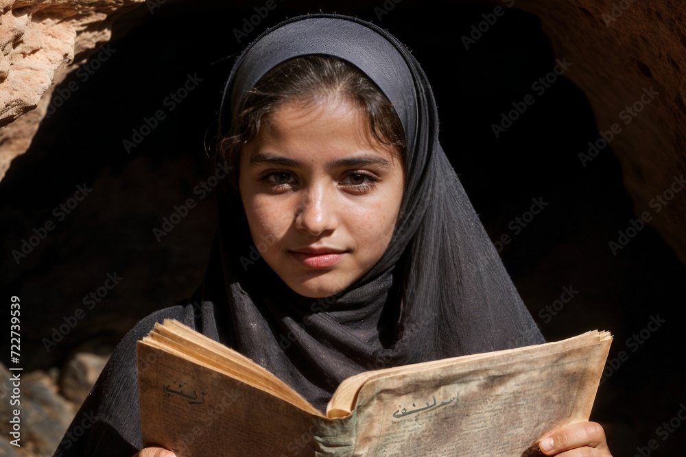 A Middle Eastern, Arabic Muslim engages in everyday activities ...