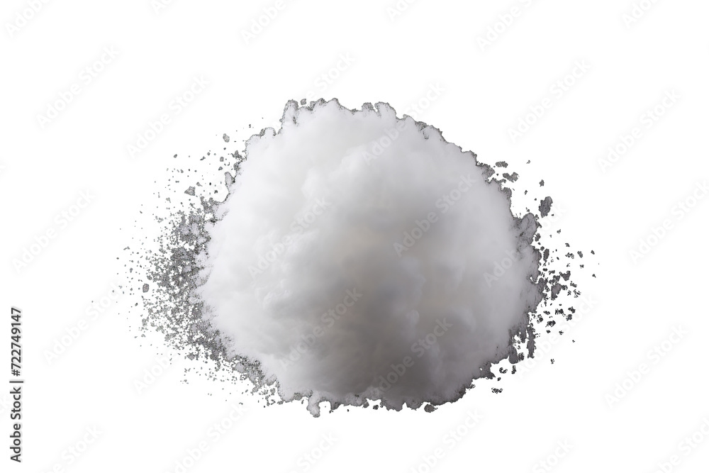 Snowball PNG: A realistic vector illustration of a frozen snowball ...