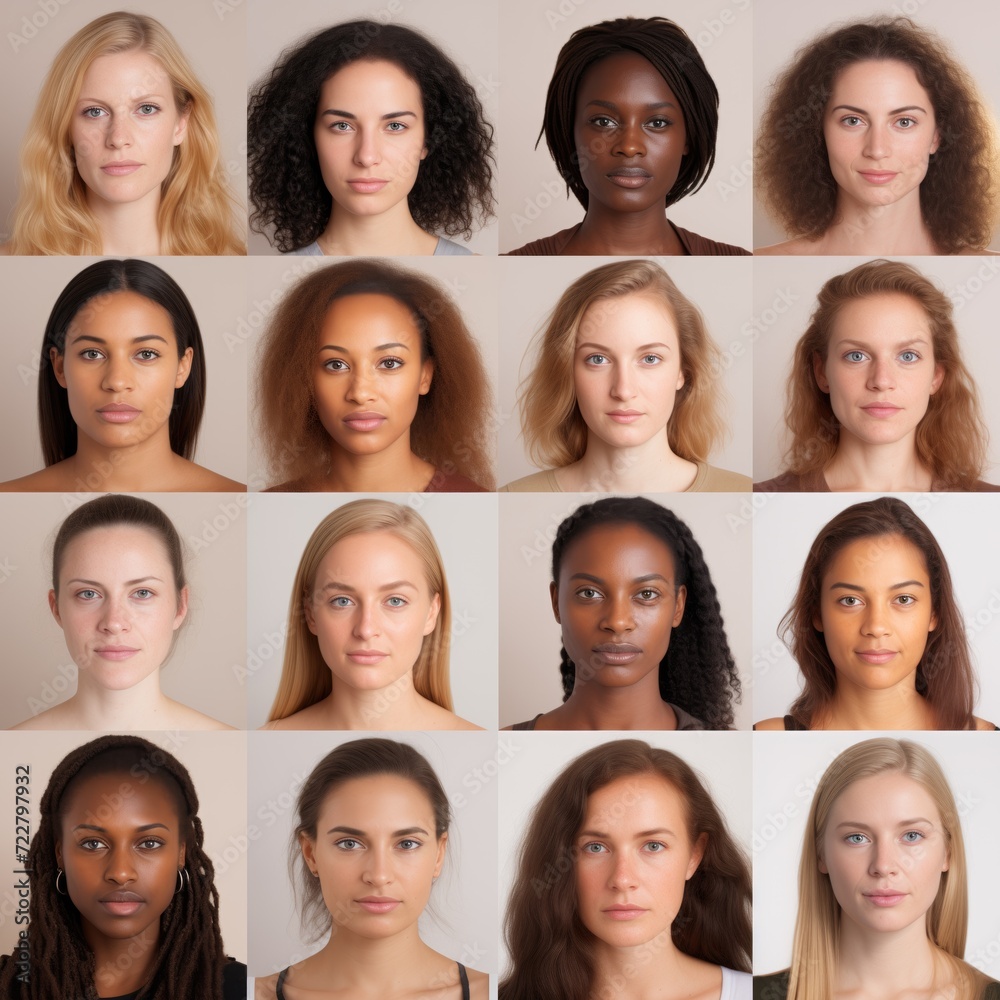 A Modeling Agency Casting Black And White Women Diversity Phenotype