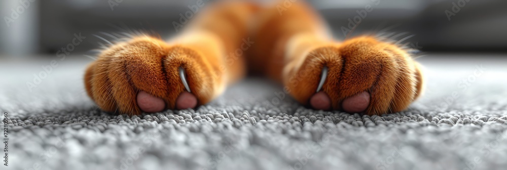 Cat Paws Mouse Toy On White, Desktop Wallpaper Backgrounds, Background ...