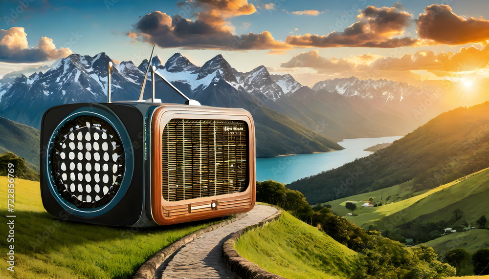 Illustrate a diverse range of people from around the world tuning in to ...