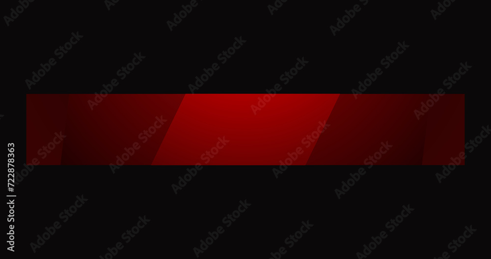 Modern illustration lower third in high resolution. Modern design is ...