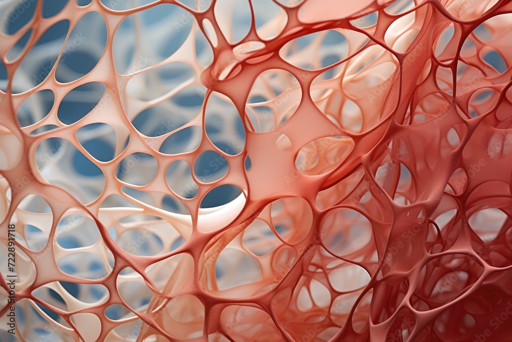 Extreme close-ups of cell membranes and walls. Stock Illustration ...