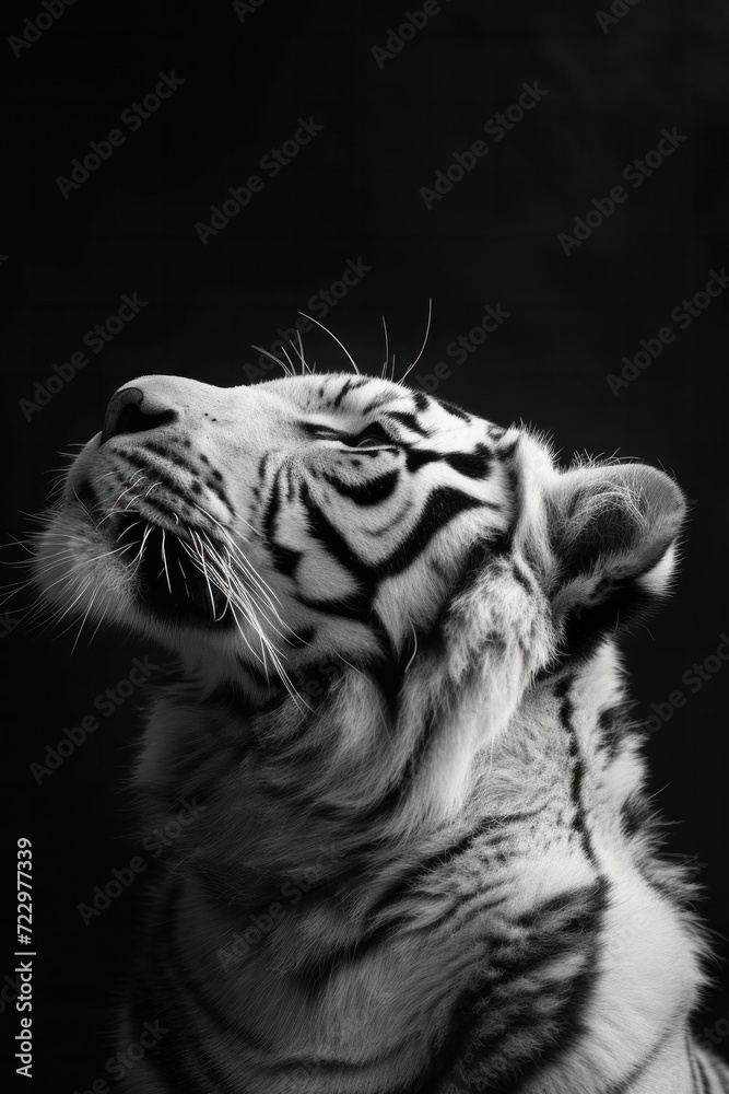 Photographs of the faces of the main types of cats. Stock Photo | Adobe ...