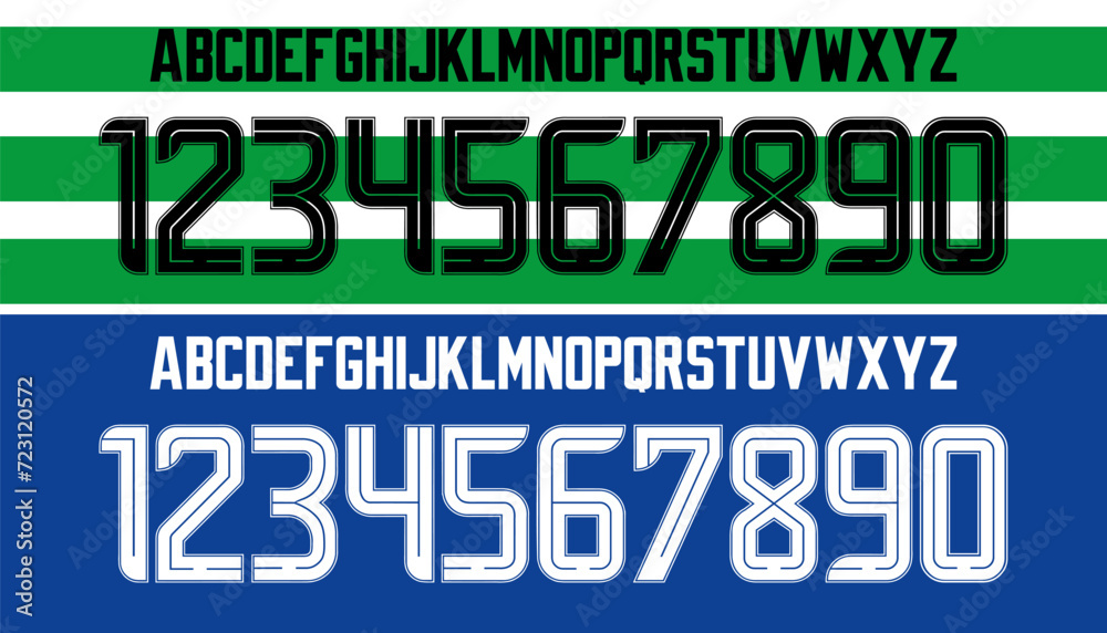 font vector england teams kit sport style font. SCOTTISH premier league ...