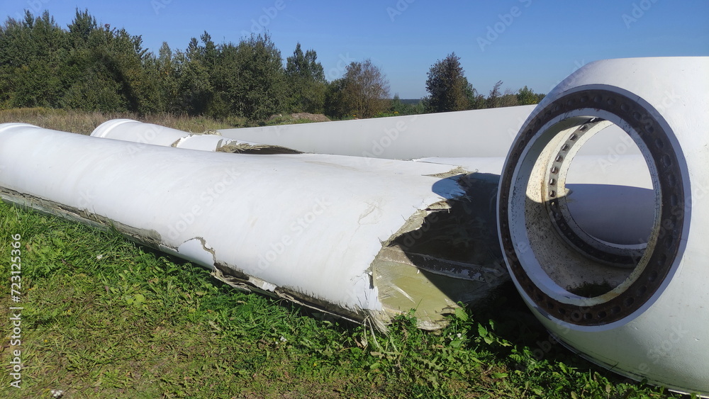 wind turbine blade, wind turbine, windfarm, wind farm, wind park ...
