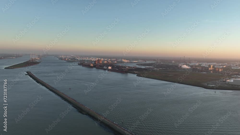 Hoek van Holland coastal town in South Holland, located on the north ...