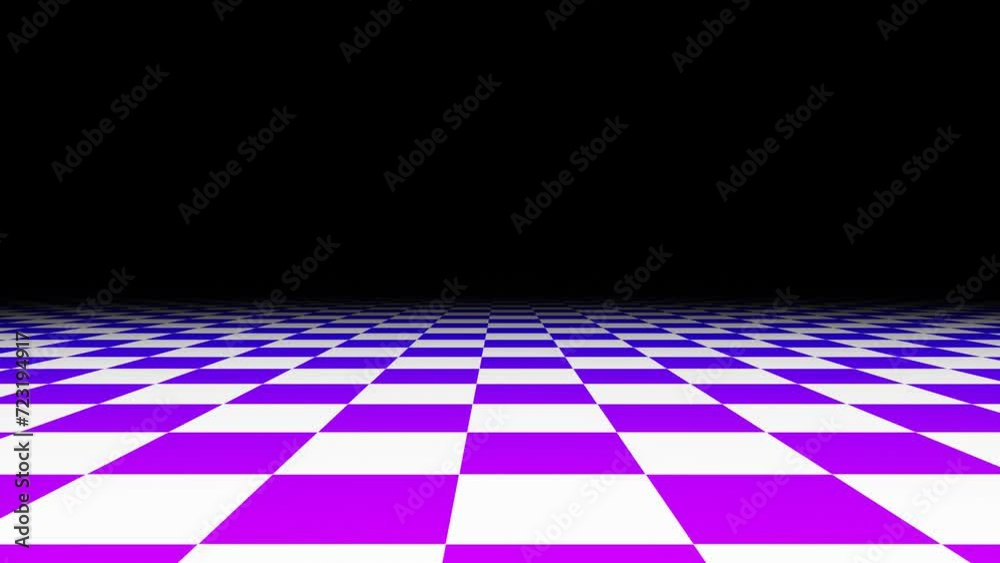 3d abstract background with squares. Checkered board with white and ...