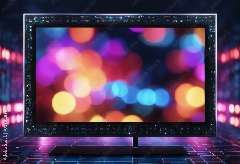 Backside of big LED screen monitor display Texture of back view of LED ...