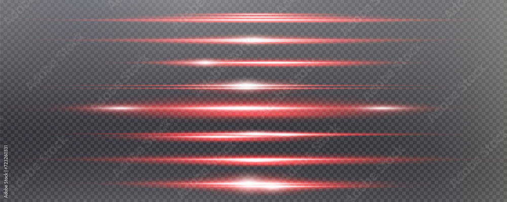 Set of realistic vector red stars png. Set of vector suns png. Red ...