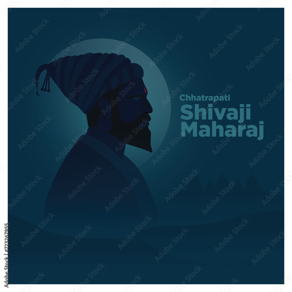 Free vector shivaji maharaj illustration Stock Vector | Adobe Stock