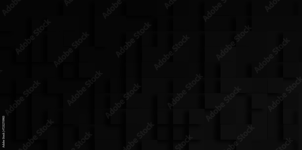 Abstract modern seamless geometric black geometric paper cut, Black ...