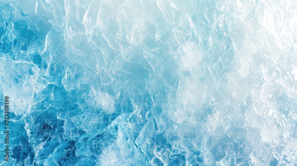 Ice texture, photo of a surface with ice in the style of ice punk Stock ...