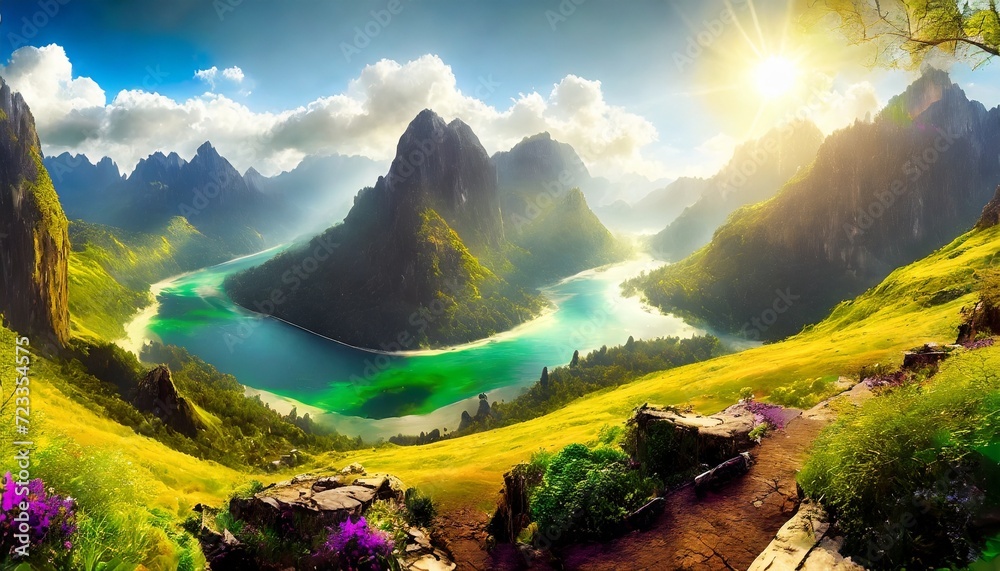 explore the role of stunning landscapes in creating immersive and ...