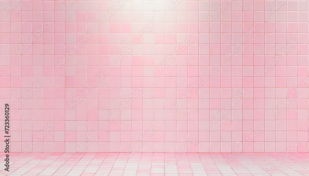 pink tile wall chequered background bathroom floor texture ceramic wall ...