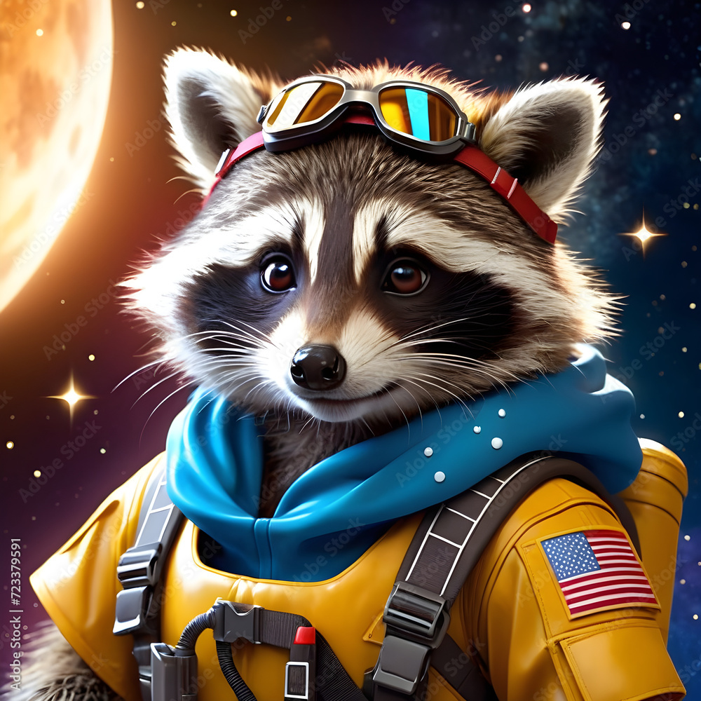 Imagine stumbling upon the most adorable and fluffy baby raccoon you've ...