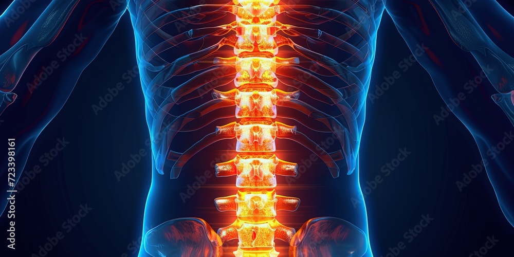 Musculoskeletal system, joints, joint pain in the back, knee, ankle ...