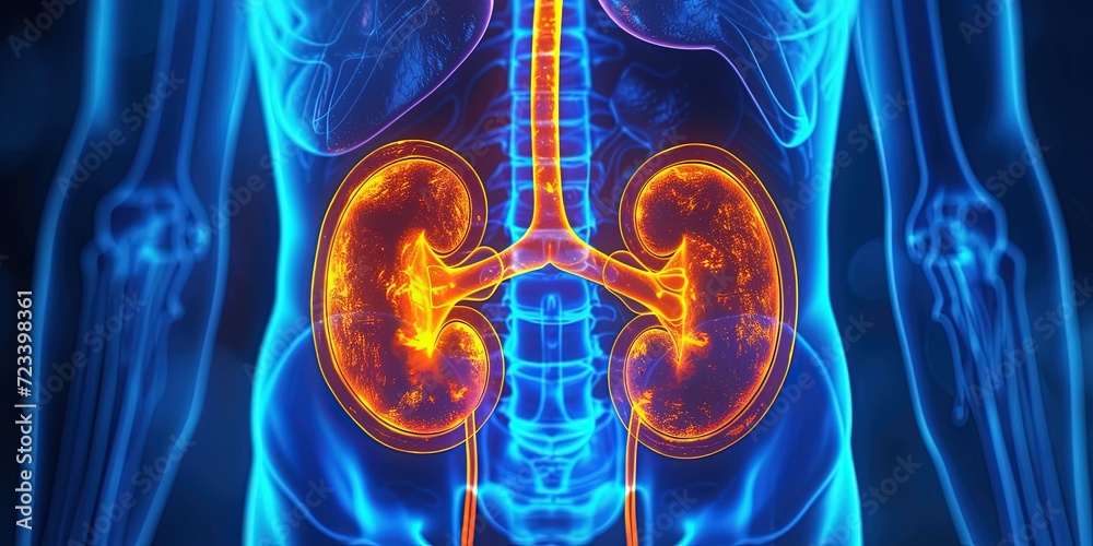 Human anatomy, organs, lungs, gastrointestinal tract, excretory organs ...