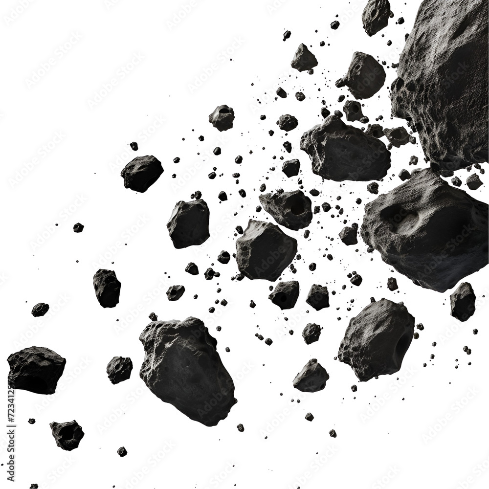 Falling Rock in a Meteor Shower: A Sky Full of a Swarm of Asteroids and ...