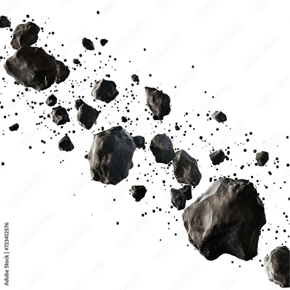 Swarm of Asteroids and Many Meteorites: A Spectacle of Falling Rock and ...