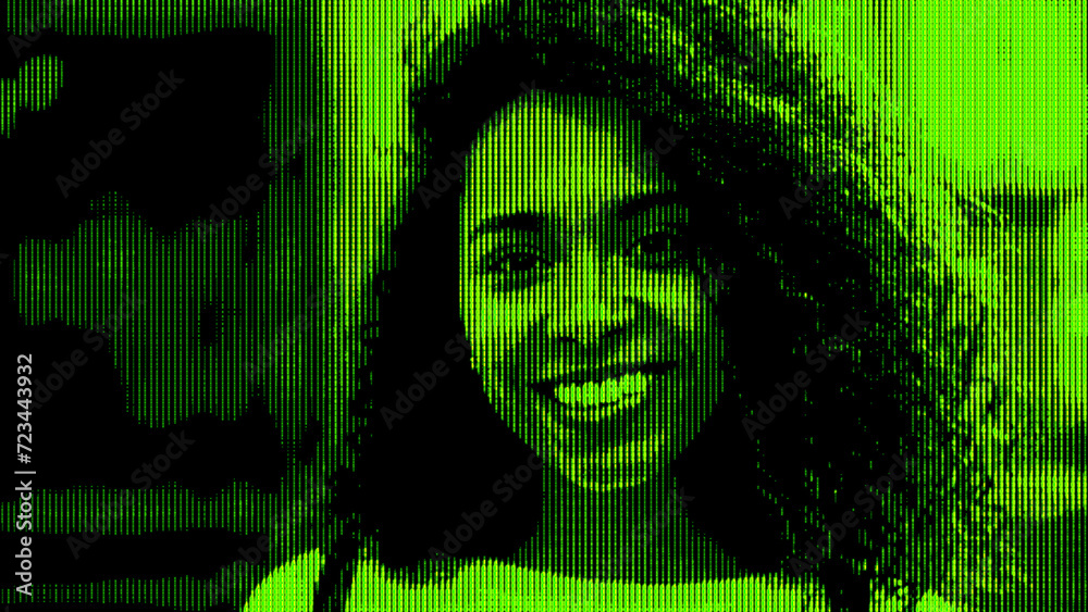 Pixel Overlay Stock Template | Adobe Stock