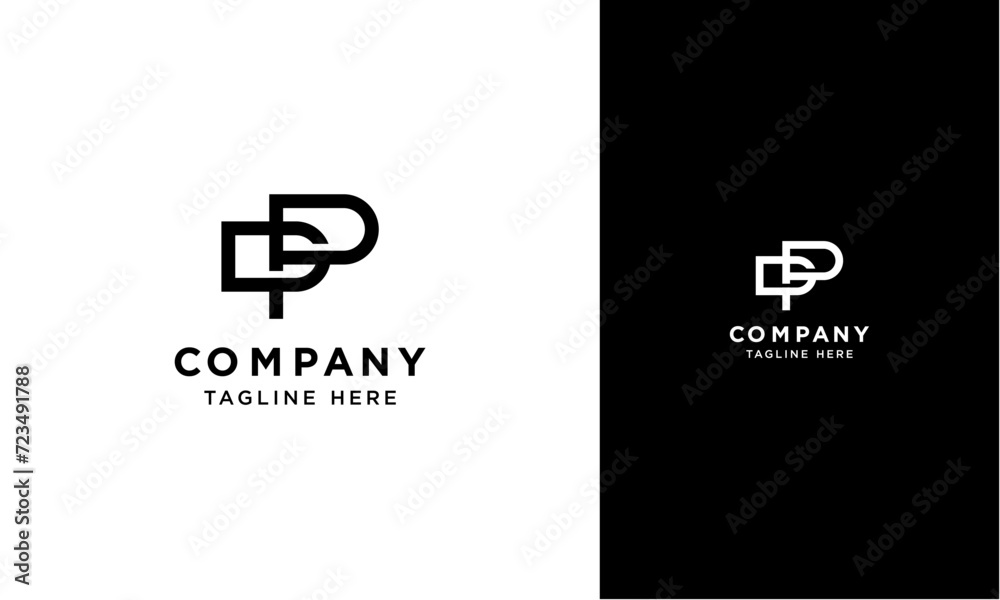 DP initial logo concept monogram,logo template designed to make your ...