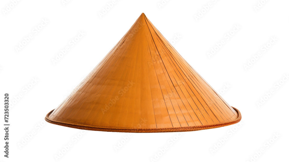 Vietnamese Conical Hat (Non La) isolated on transparent and white ...