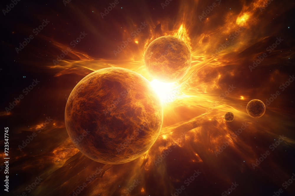 Foto de realistics Behold, a breathtaking spectacle unfolds as colossal ... Foto de realistics Behold, a breathtaking spectacle unfolds as colossal ...