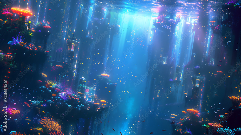 Discover a mesmerizing world beneath the waves with this breathtaking ...
