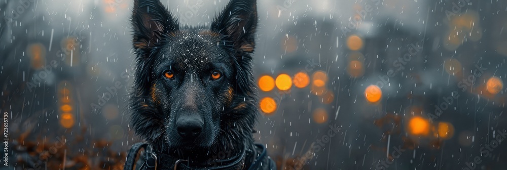 K9 Dog Police On Duty, Desktop Wallpaper Backgrounds, Background HD For ...