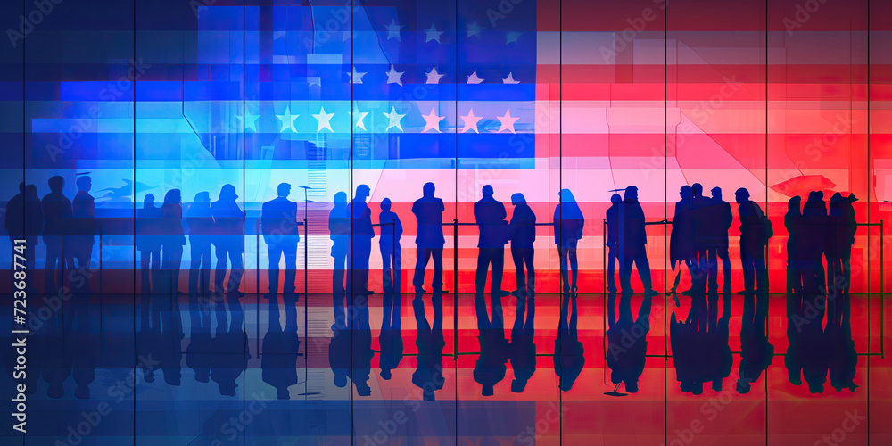 Election Excitement: A Buzz of Activity as Voters Queue Up to Cast ...