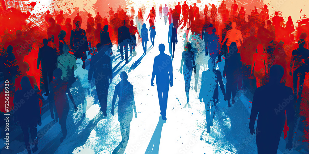 Democratic Decision: An Image Capturing the Democratic Process as ...