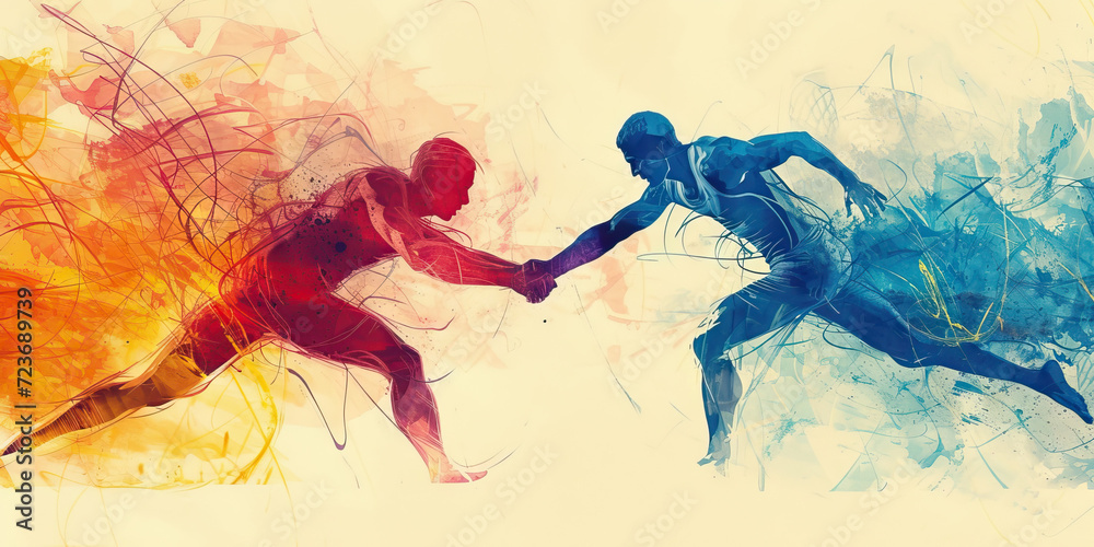 Sportsmanship in Action: A Display of Sportsmanship and Fair Play Among ...