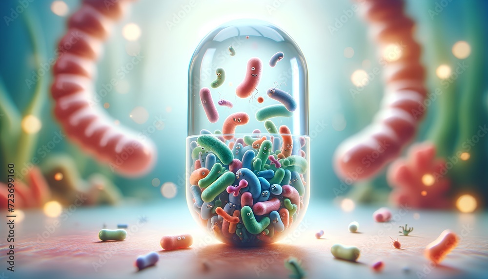Beneficial probiotics bacteria characters promoting gut health ...