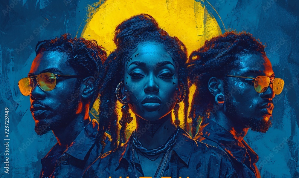 Rasta Vibe: A Rising Star in the Reggae Scene Generative AI Stock ...