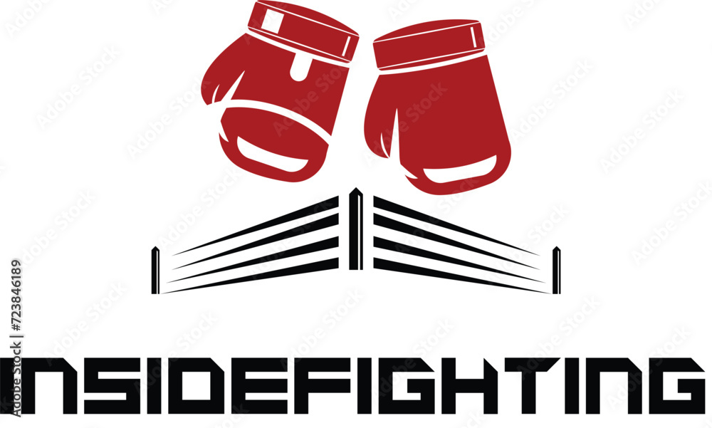 Boxing logo template design. Boxing logo. boxing Vector illustration ...