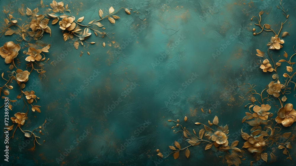 Maternity Magic: Green and Teal Overlays for Studio Backdrops Stock ...