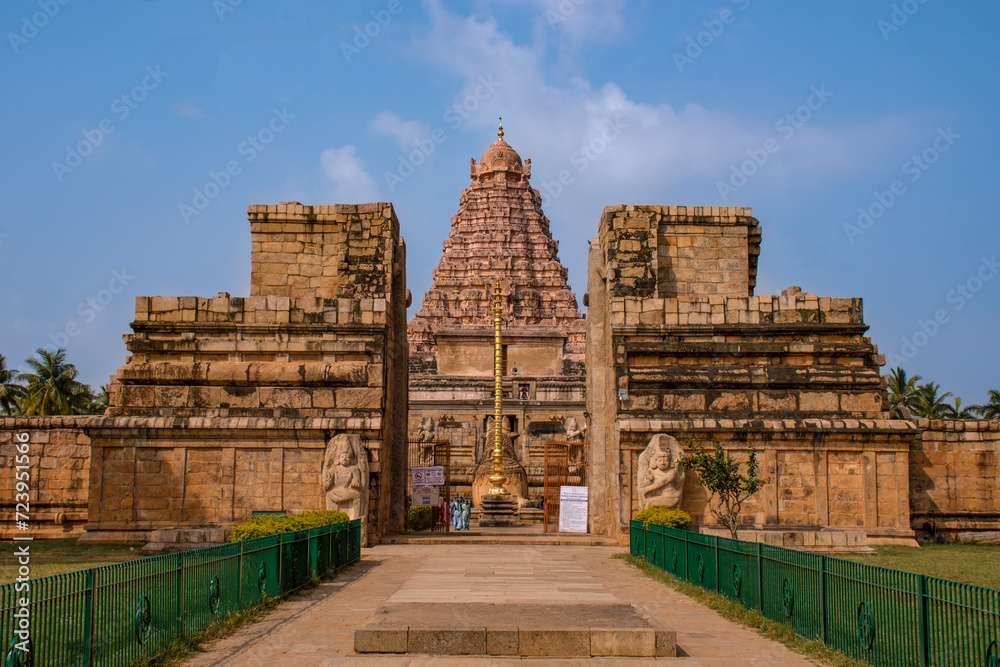Entrance of Gangaikonda Cholapuram Brihadisvara Temple, Gangaikonda ...