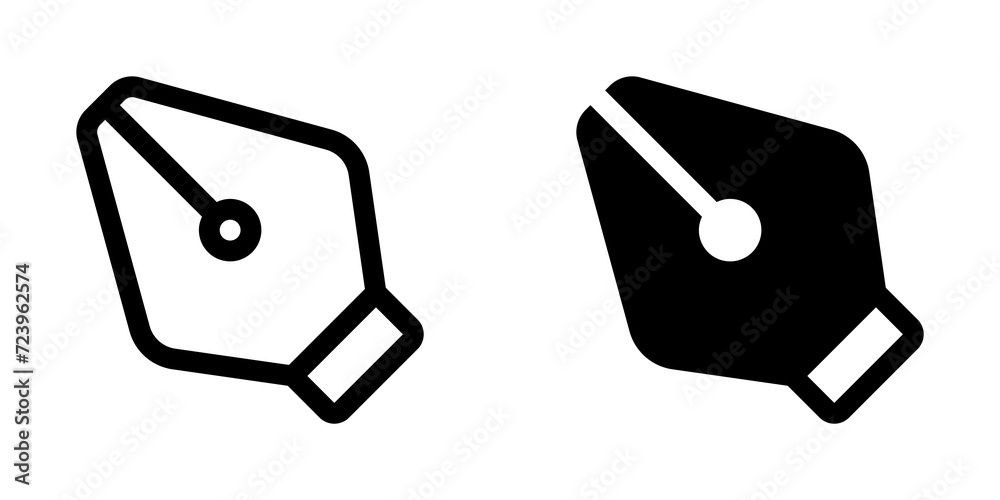 Editable pen tool vector icon. Part of a big icon set family. Perfect ...