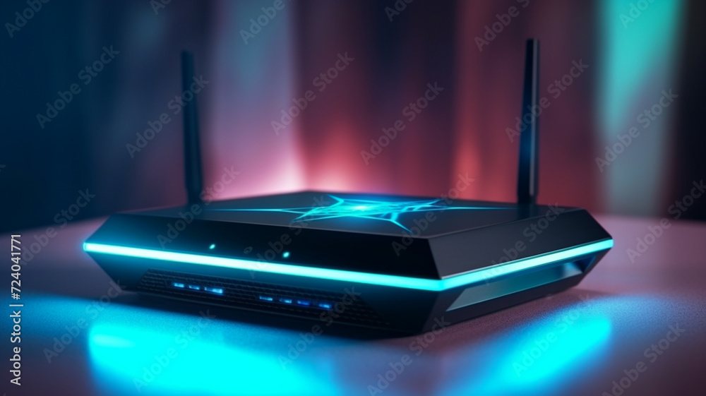 Generic modern high speed 5g next generation router for home secure ...