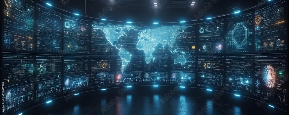 Logistics analyst examining logistics data chart, Supply chain ...